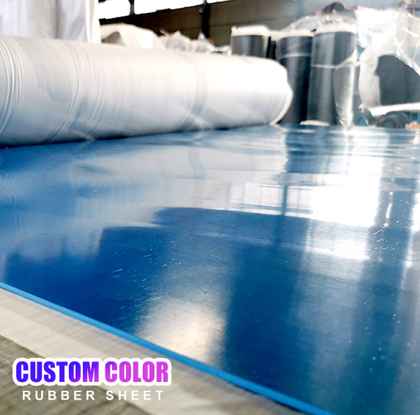 Blue natural latex rubber sheet manufacturers