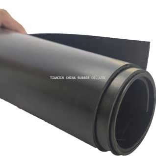 Natural insertion rubber - rubber insertion material