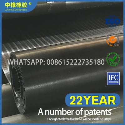Electrical Insulation Rubber Mat IEC 61111 - Rubber Mat For Electrical ...