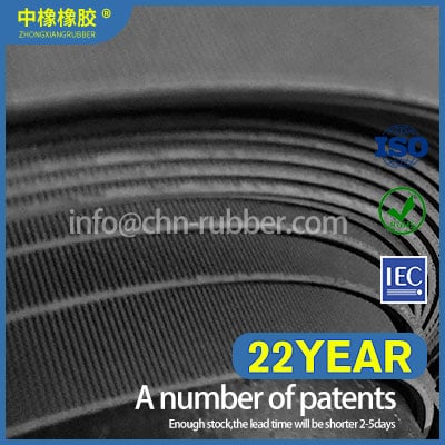 Corrugated rib runner matting 1.5g/cm³ - black rubber flooring rolls ...