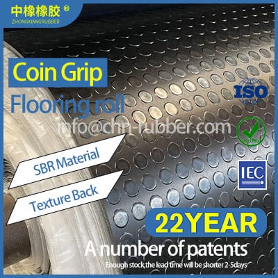 Waterproof rubber flooring rolls 3MM black industrial rubber sheets ...